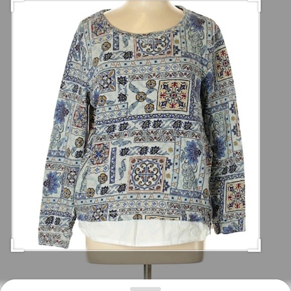 Ruff Hewn | Sweaters | Fantastic Side Zip Floral Sweater Size L | Poshmark